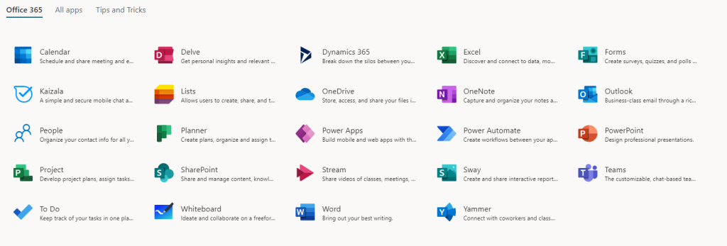 Microsoft 365 Apps – Helpdesk