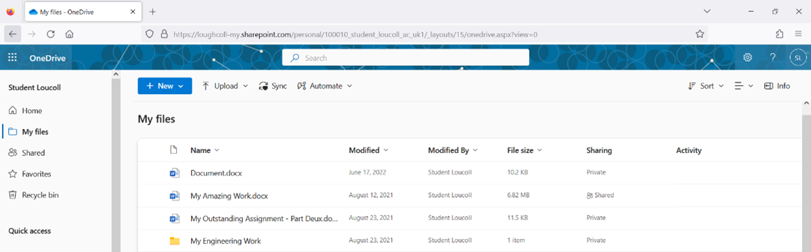 Microsoft OneDrive – Helpdesk